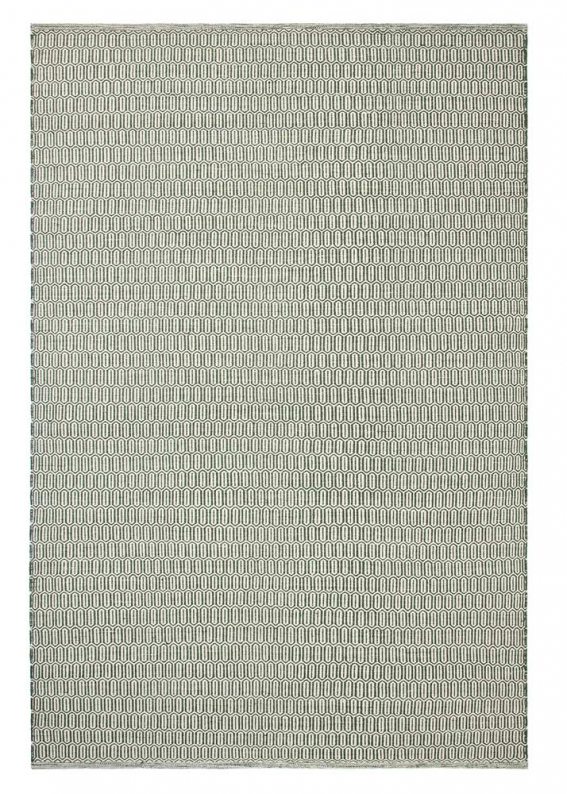 Mohini - Patterned green wool rug | Chhatwal & Jonsson