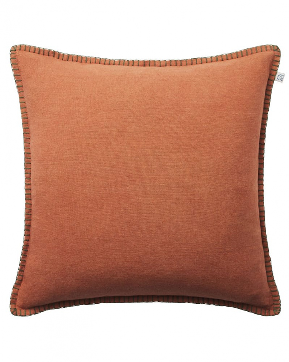Buy rust coloured cushion cover Arun| Chhatwal & Jonsson